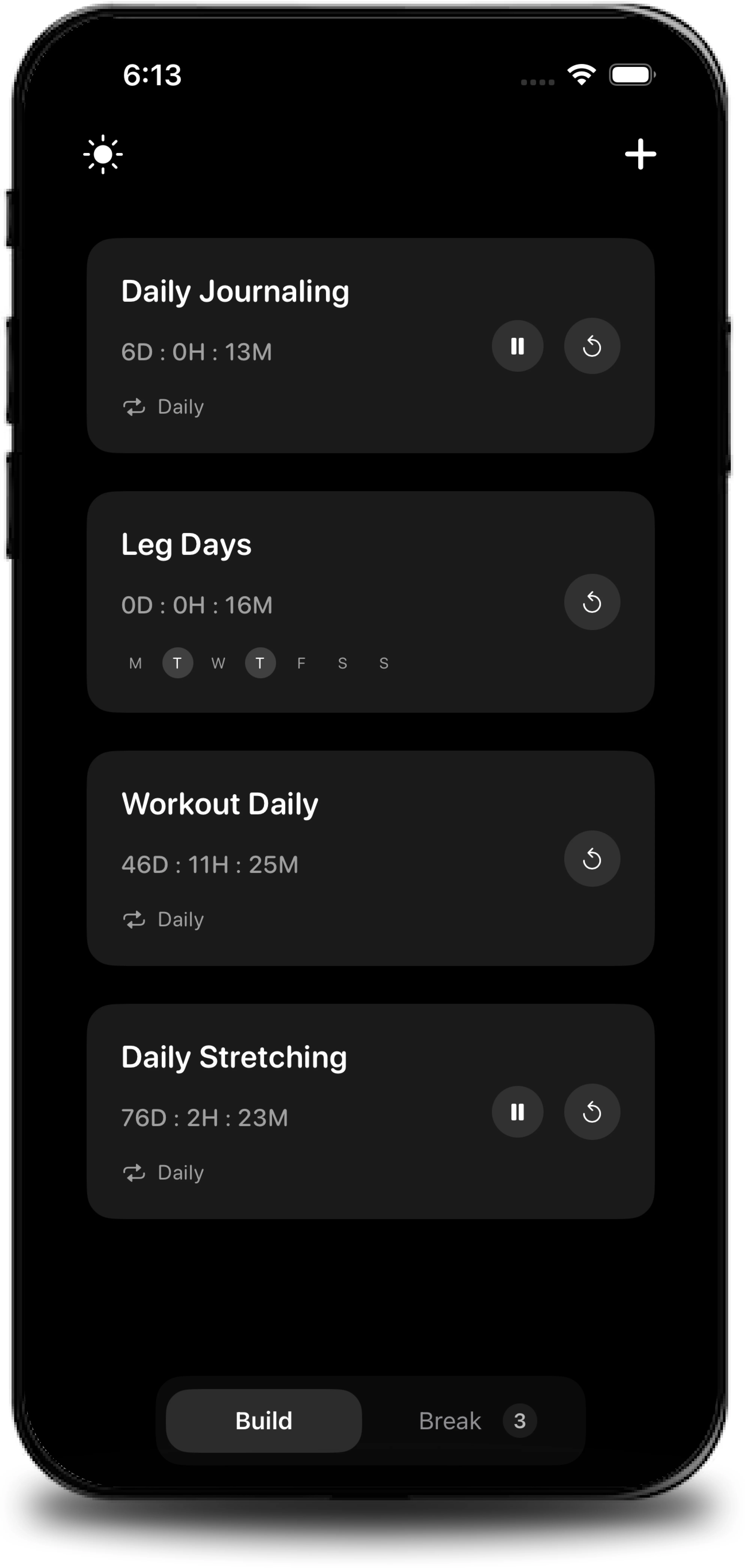 Lapsa – Minimal Habit Tracker