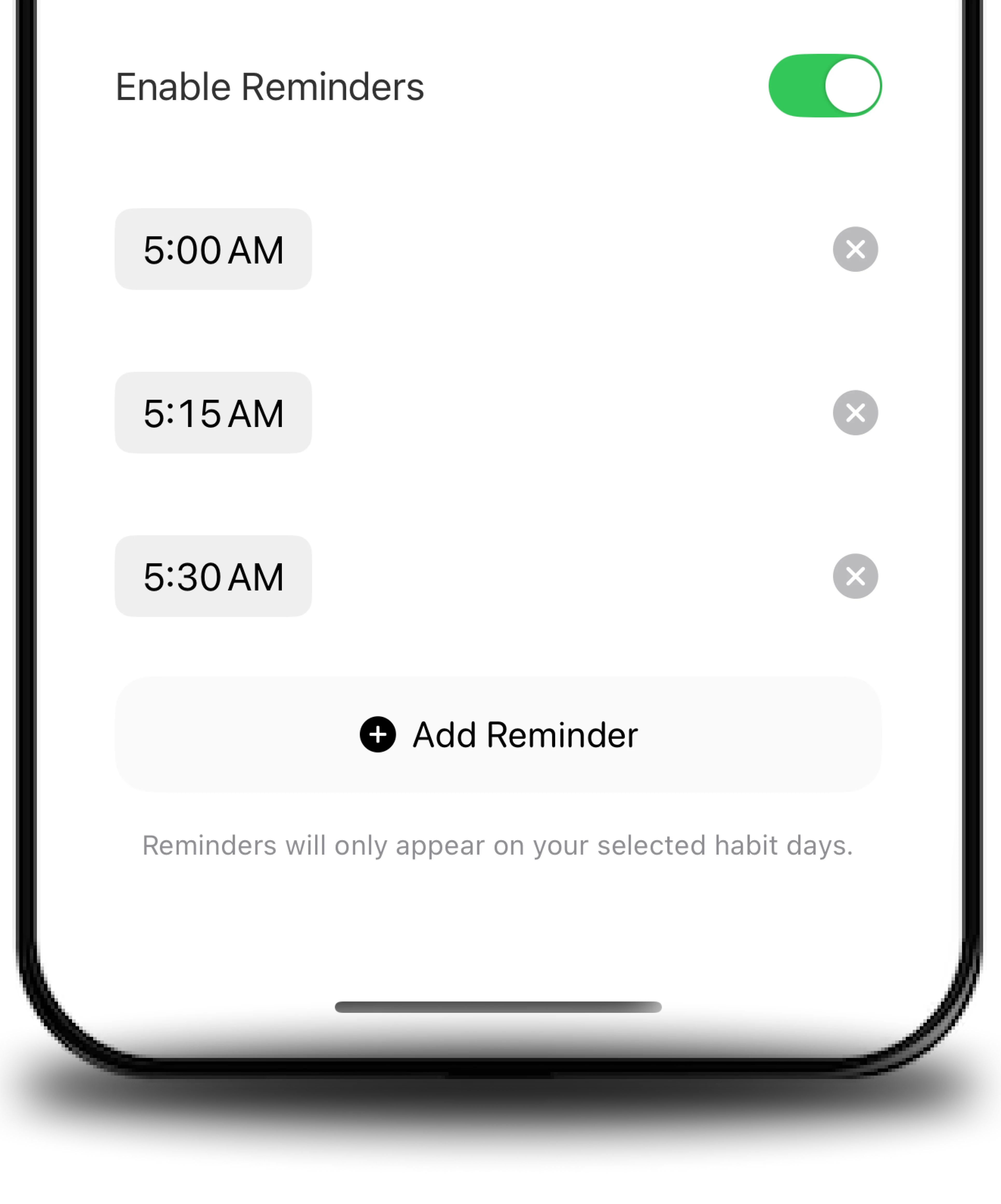 Lapsa – Minimal Habit Tracker